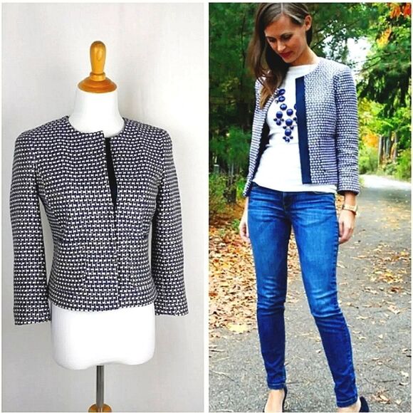 J. Crew | Jackets & Coats | Jcrewtweedjackettop | Poshmark